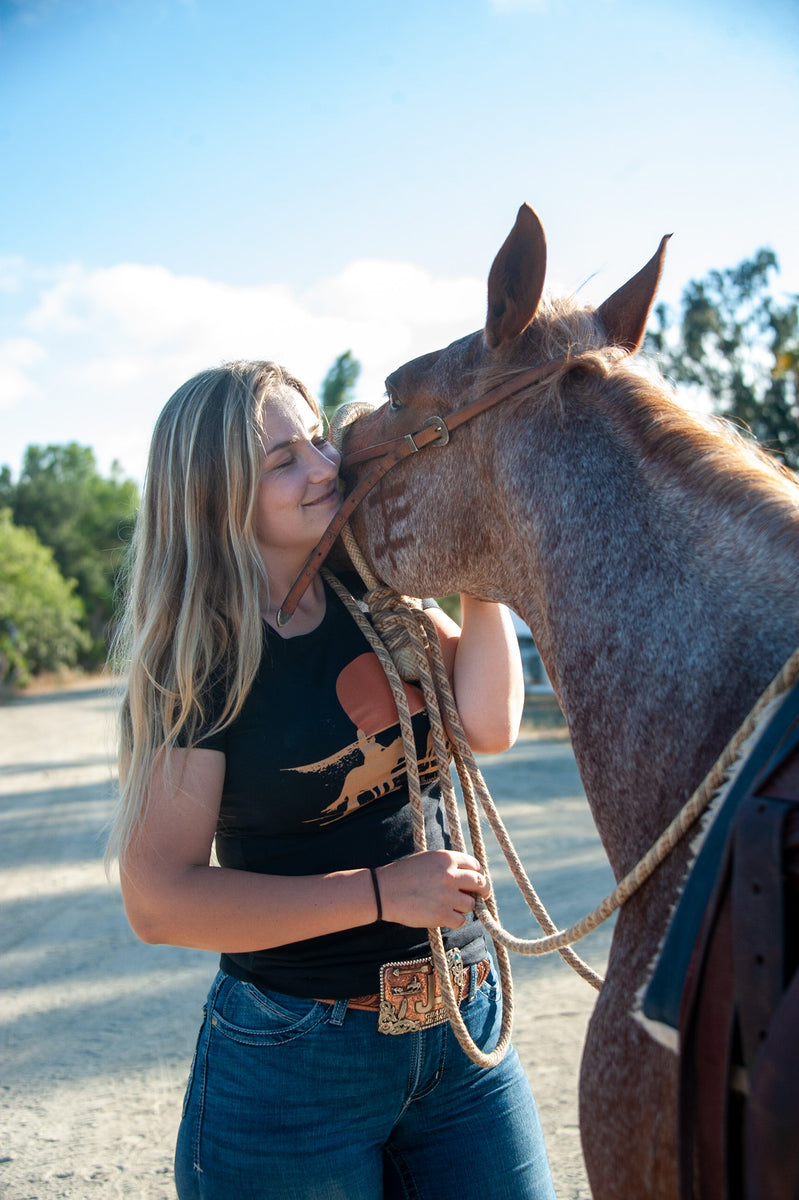Women's Sunset Ride Short Sleeve T-Shirt – SaltWater Riders